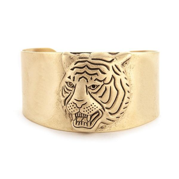Tarina Tiger Head Cuff – Vivid Hue Home