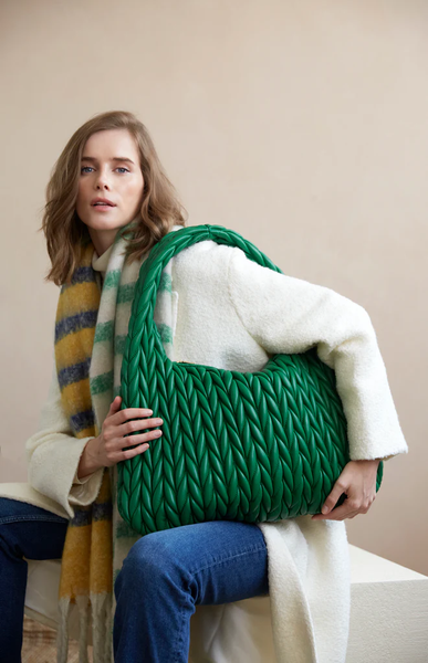 Aster Hobo in Saddle Tan – Vivid Hue Home